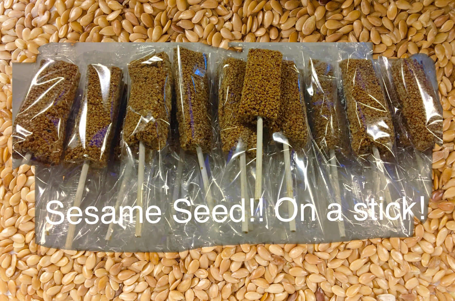 Sesame Candy on a stick | PR Products Distributors